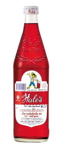 Hale's Sala Syrup Red - (Blue Boy Brand) - 710ml.